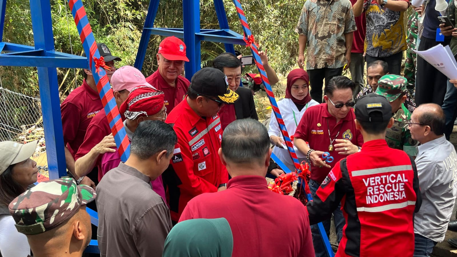 Wali Kota Malang Ingin Jembatan Gantung Polehan Jadi Permanen - Malang Pagi